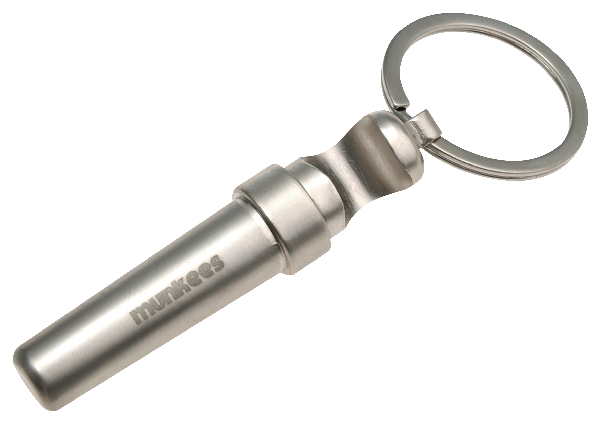 Munkees Stainless Steel Corkscrew with Bottle Opener Key Ring | Bass ...